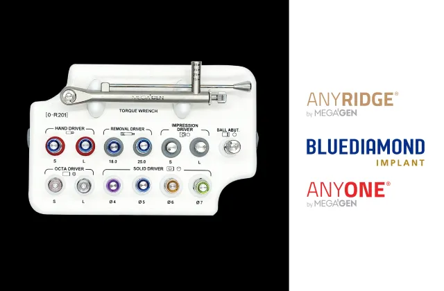 prosthetic kits for the anyridge, bluediamond, and anyone implants